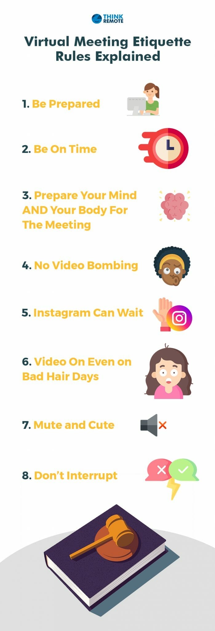 Virtual Meeting Etiquette: Dos and Don'ts - ThinkRemote