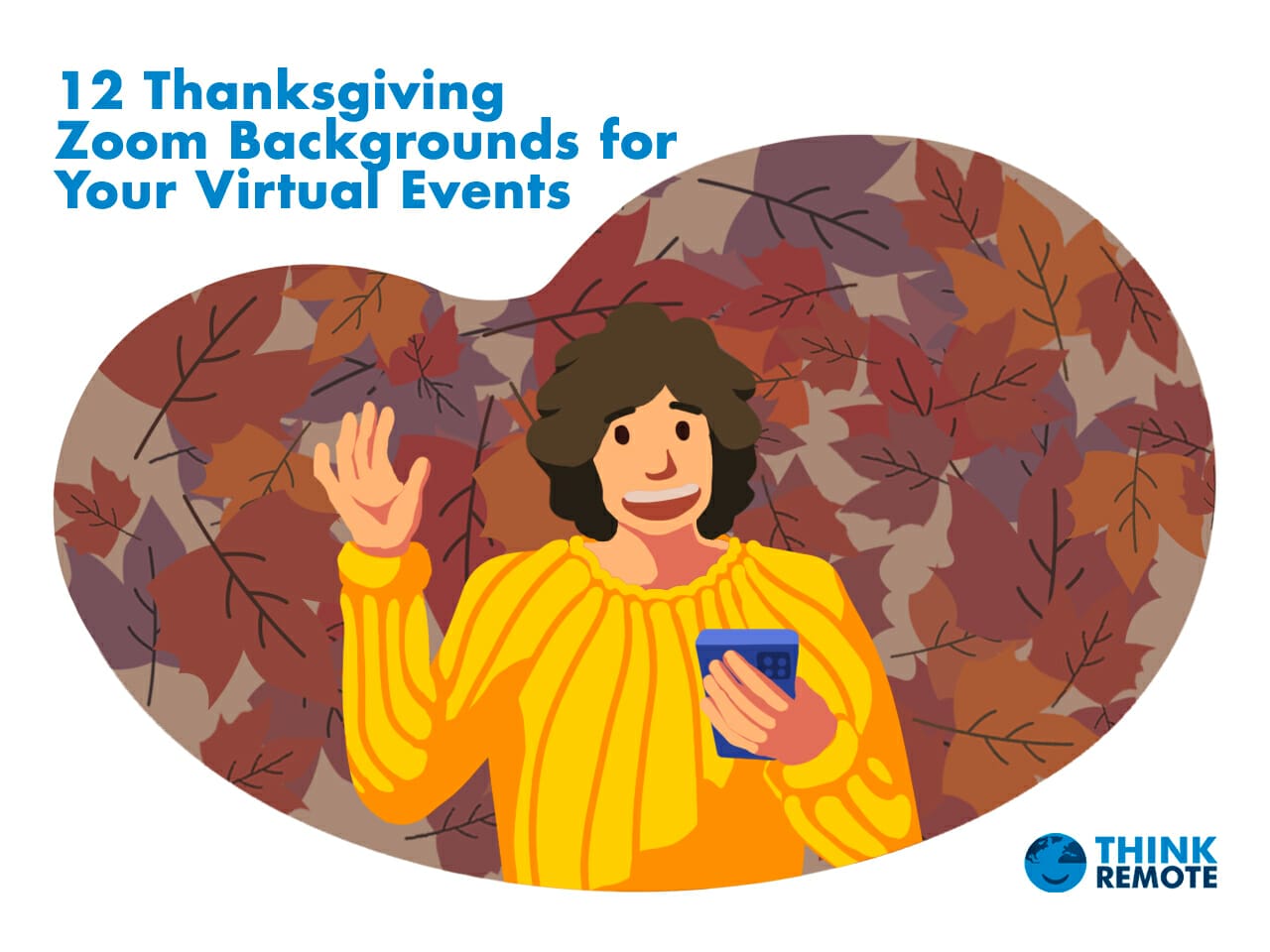 12 Thanksgiving Zoom Backgrounds For Your Virtual Events - ThinkRemote